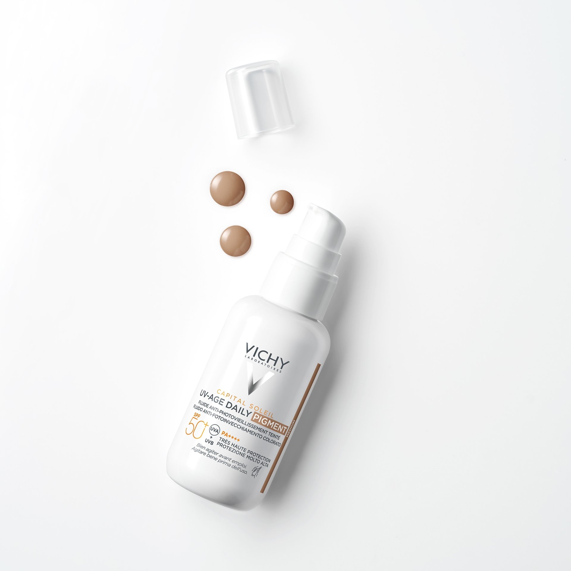 Fluido Capital Soleil UV-Age Daily Pigment Medium | Laboratórios Vichy